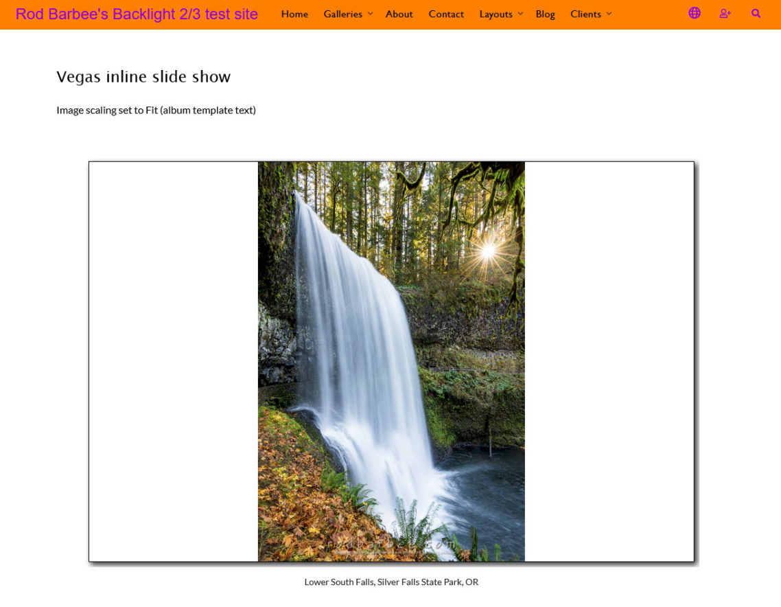 Adding borders and box-shadows to the Vegas inline slide show - TTG ...
